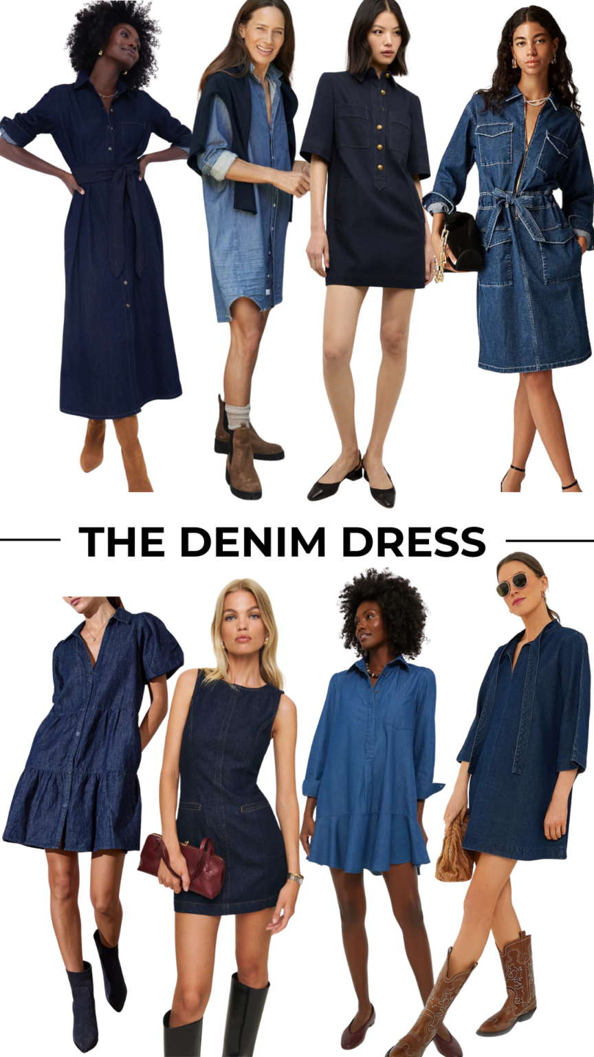The Denim Dress Edit / Turquoise & Teale